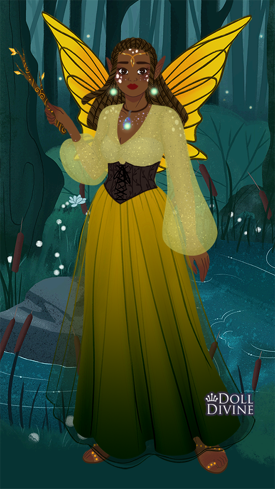 Mindy as a Dark Fae | meiker.io