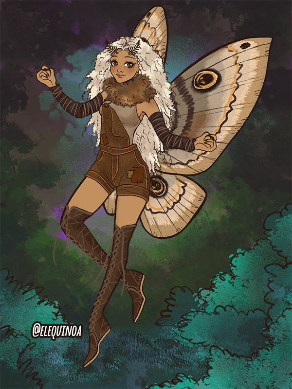 Allora the Moth Fairy | meiker.io