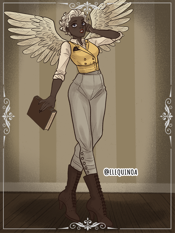 aziraphale - bookshop (v3) | meiker.io