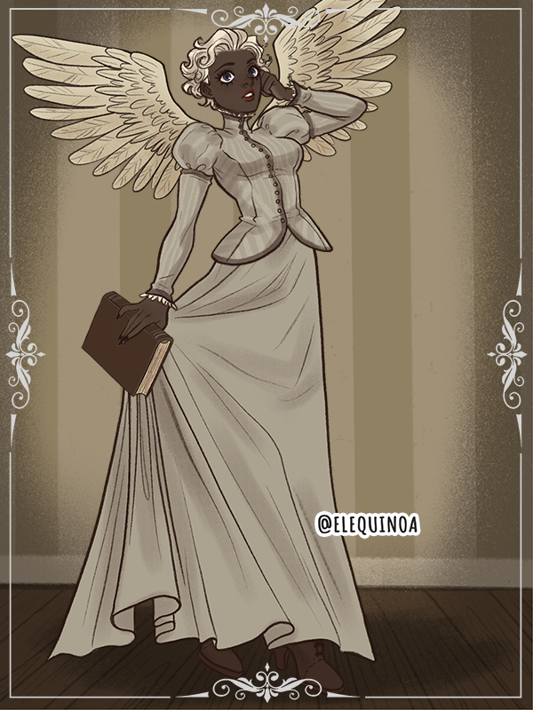 aziraphale - bookshop (v1) | meiker.io